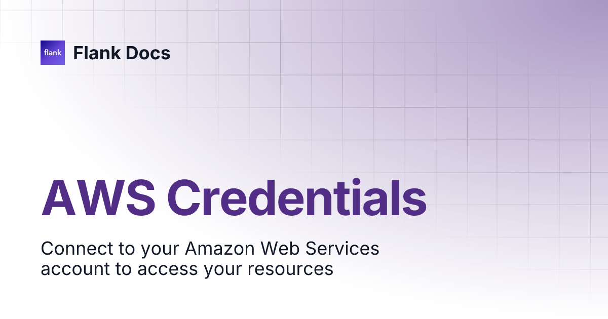 AWS Credentials | Flank Docs AWS Credentials | Flank Docs